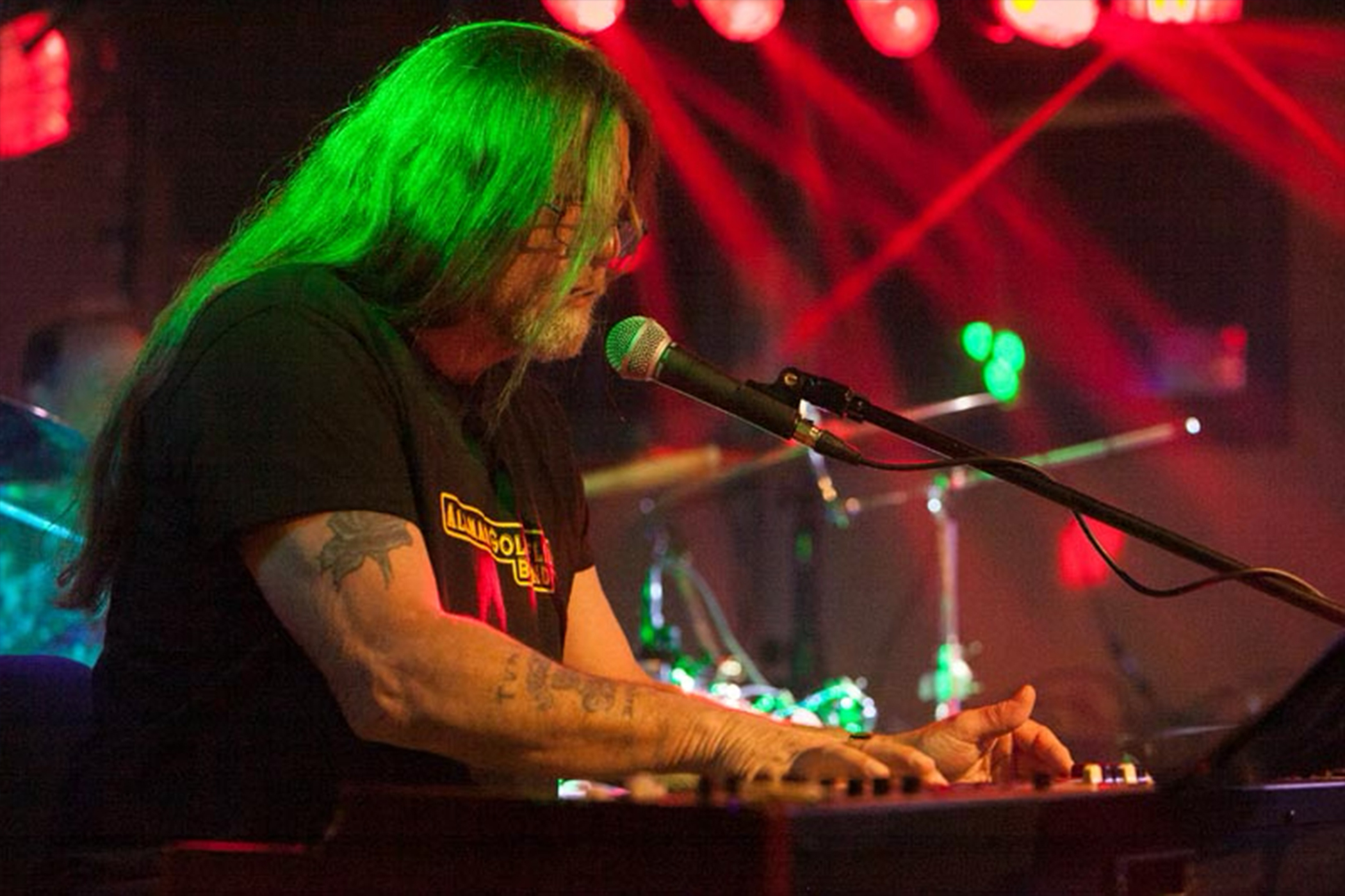 The Gary Allman Band performing live on FunkyUncle.Live